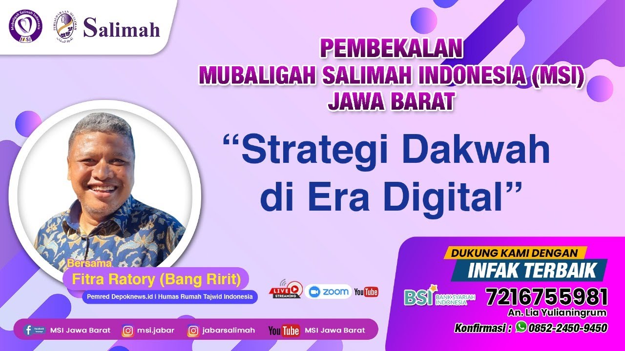 Strategi Dakwah di Era Digital - YouTube