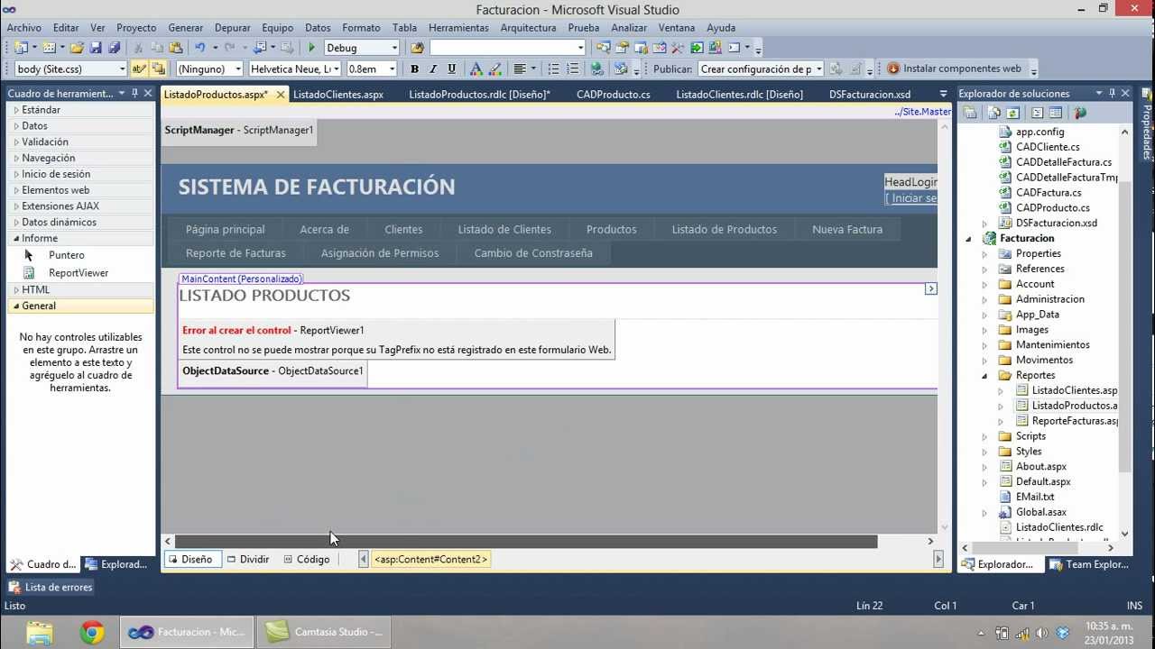 Parte 9 - ASP.NET: Creación de reportes con Reporting Services - YouTube