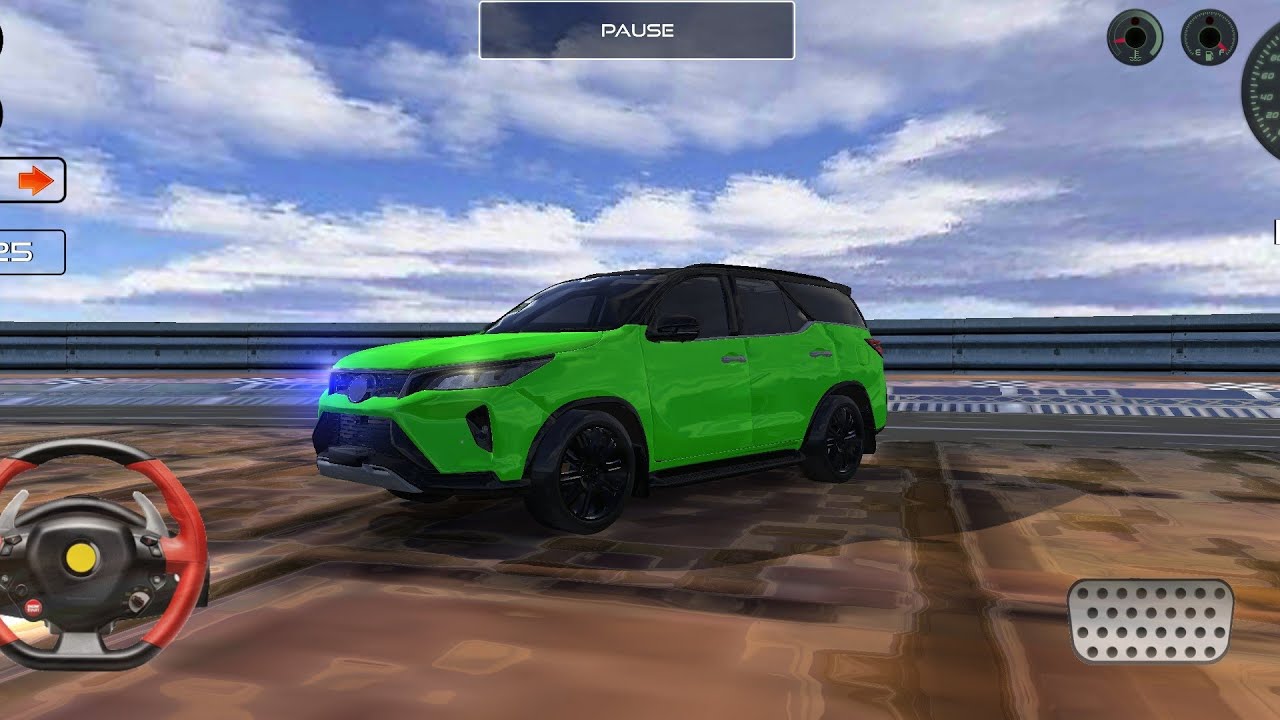 Best Fortuner Car Games ( Car drawing ) indian Android 3 d game !! 3 D ...