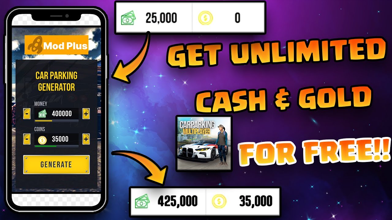 Car Parking Multiplayer Hack - How to Get Unlimited Cash and Gold for FREE!! - YouTube