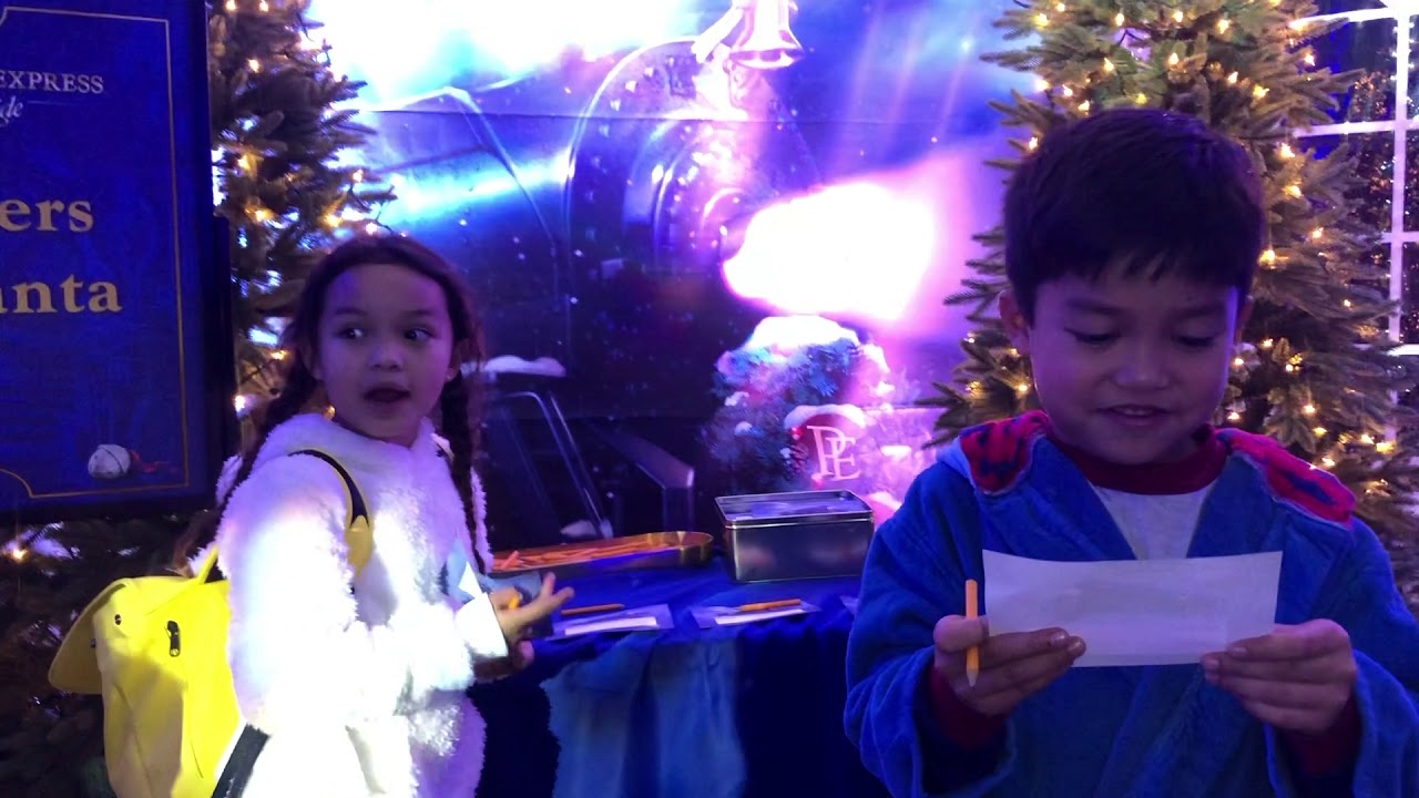 Real Life Polar Express Train Ride! - YouTube