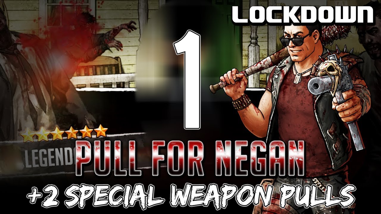 TWD RTS: 1 Pull for Negan & 2 Special Weapon Pulls - The Walking Dead ...