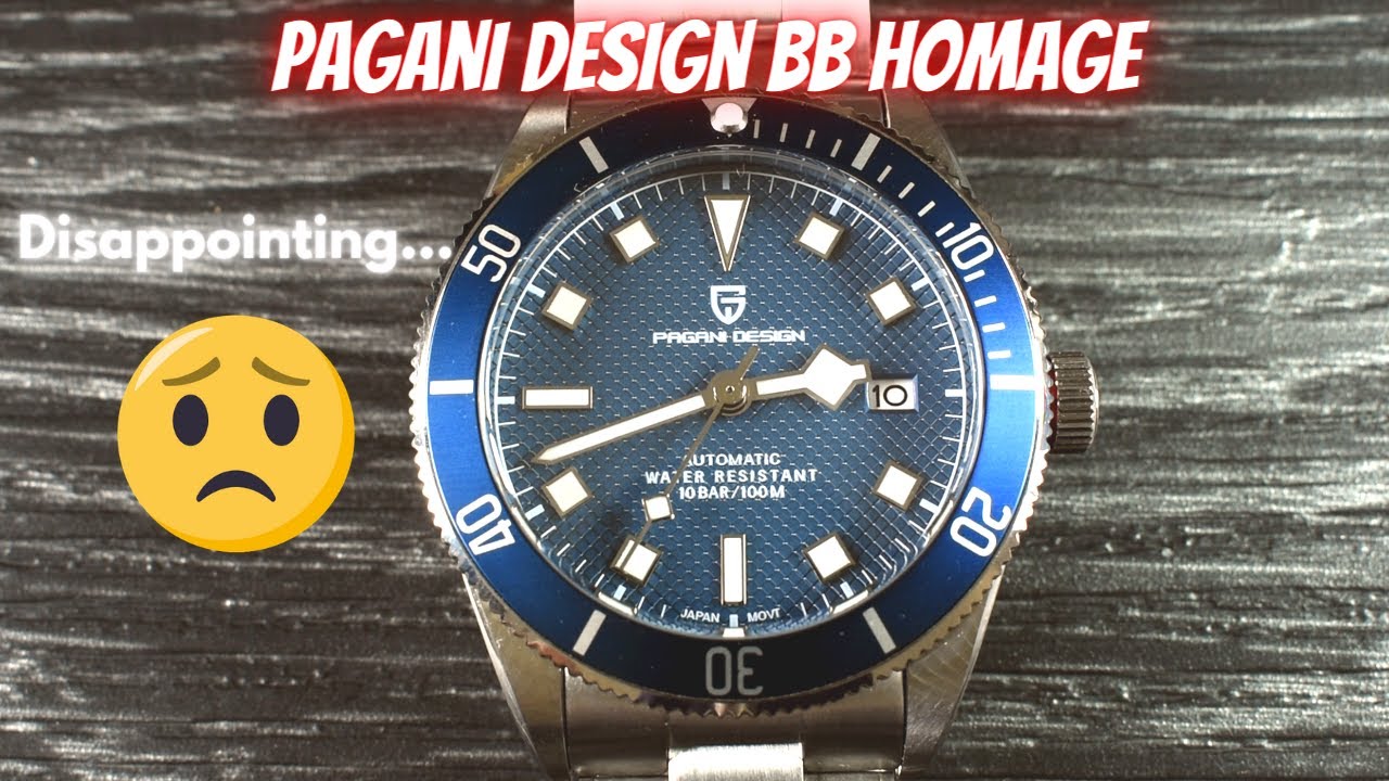 Pagani Design Black Bay Review | PD-1671 | Disappointing 😧 - YouTube