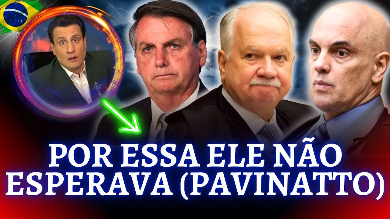 Fachin admite tudo o que o STF fez e choca o Pavinatto ao vivo - YouTube