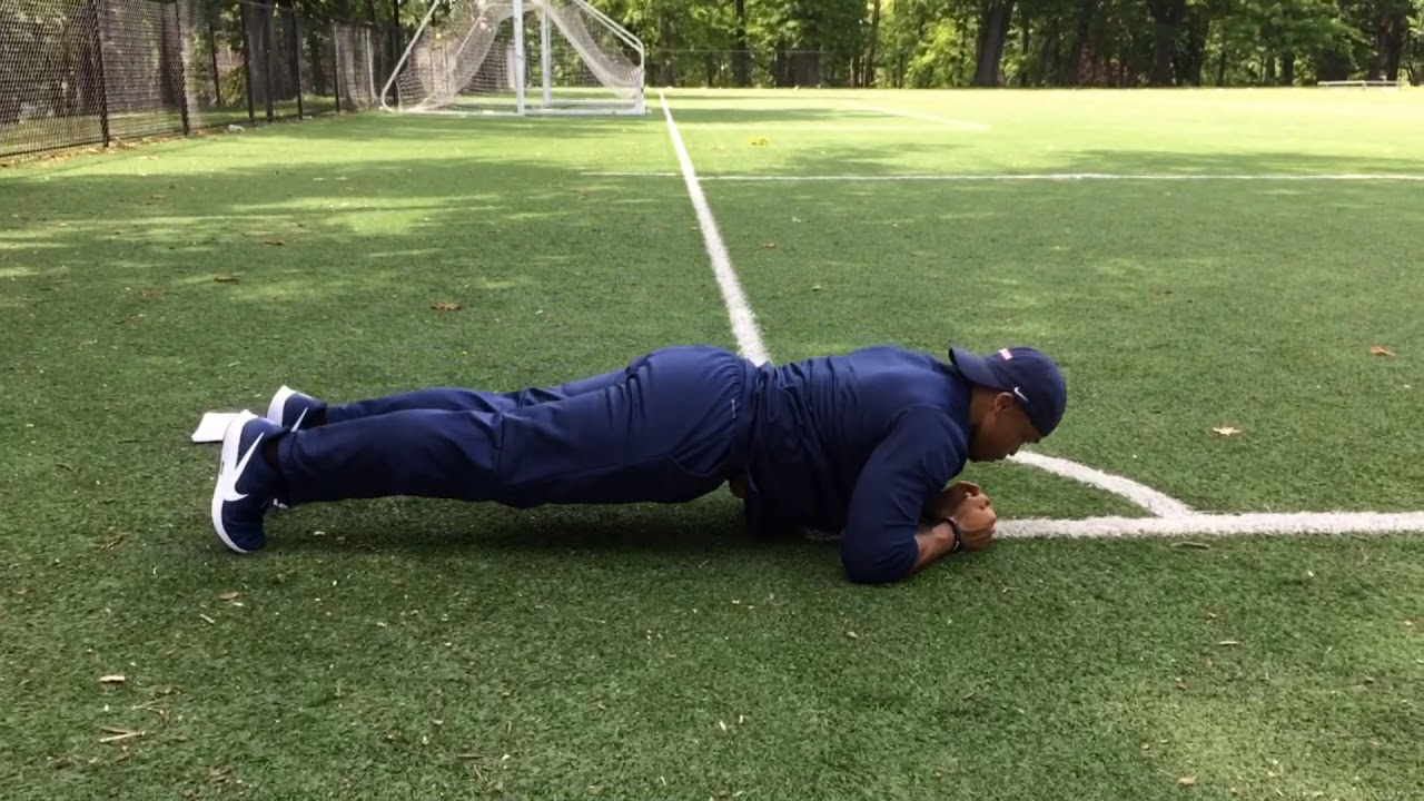 Elbow Push Up to Dolphin - YouTube