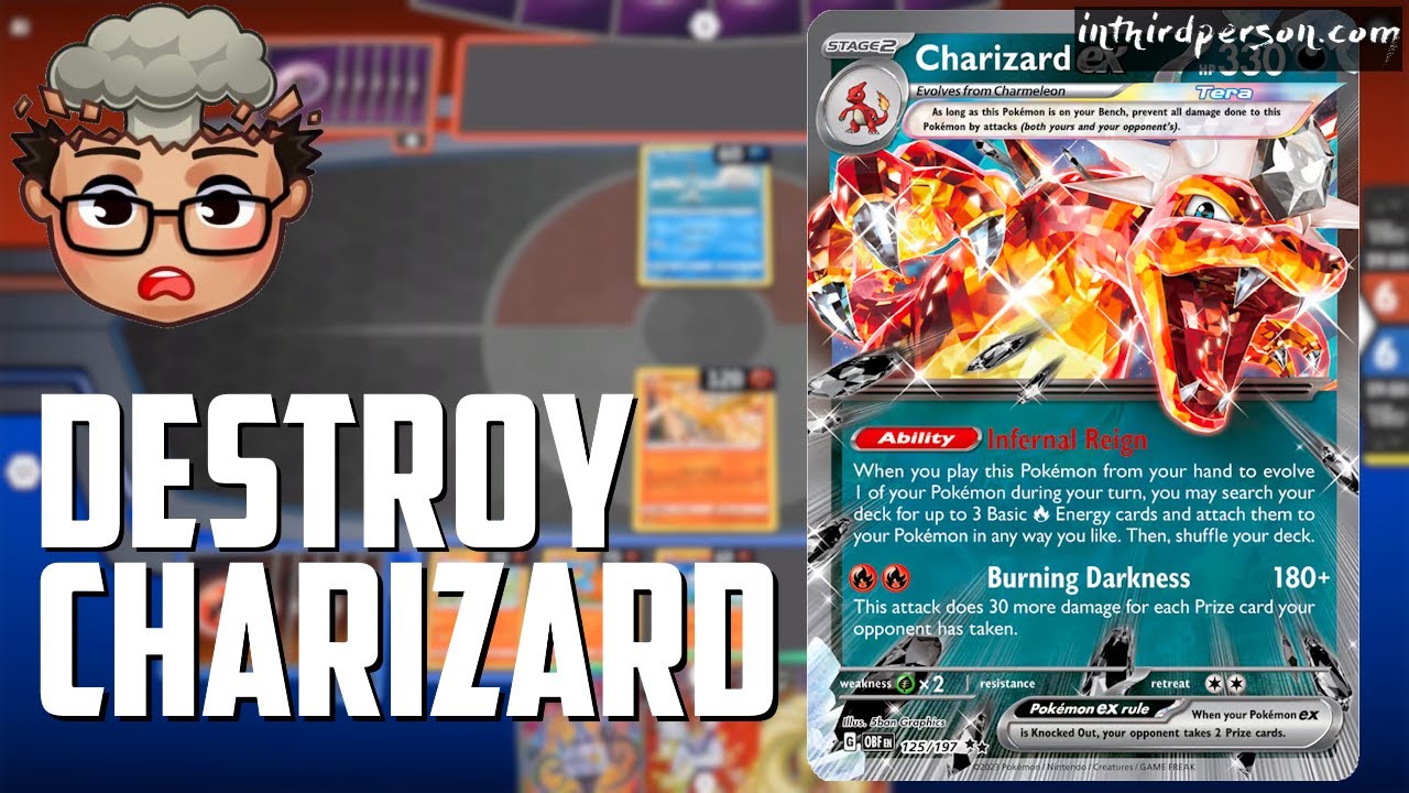 How to Beat Tera Charizard ex in the Pokemon TCG! - YouTube