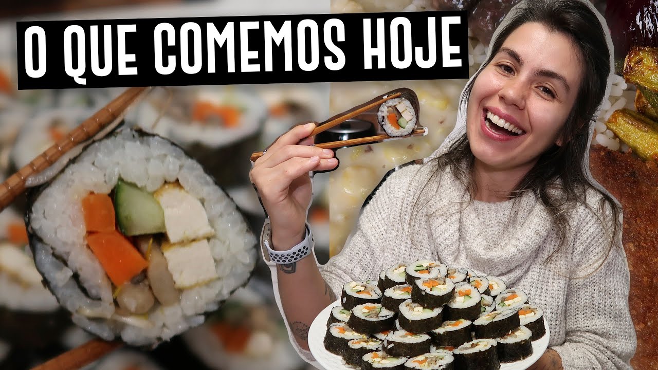 O QUE COMEMOS HOJE: O PRIMEIRO KIMBAP - SUSHI COREANO - DA MARIA | TNM ...