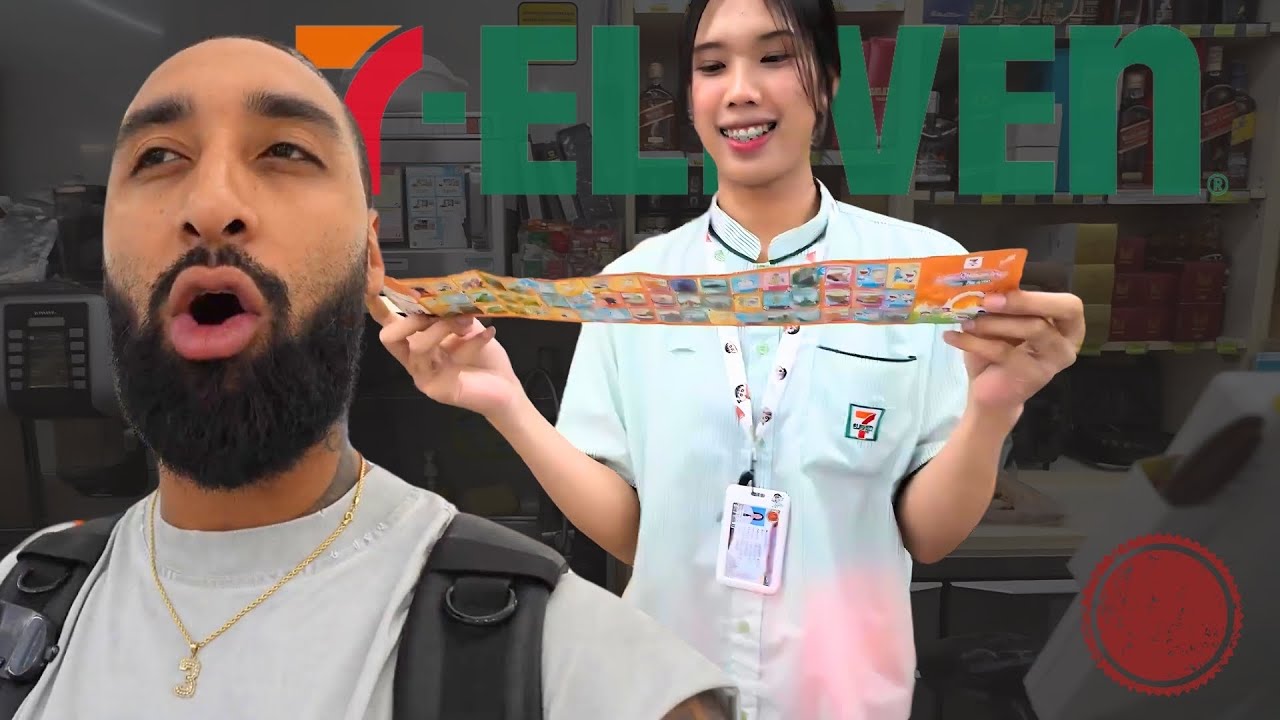 I collected all the stamps at 7 Eleven - YouTube