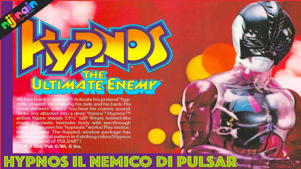 HYPNOS Mattel il nemico di Pulsar - Nijirain Giocattoli anni 70/80/90 ...