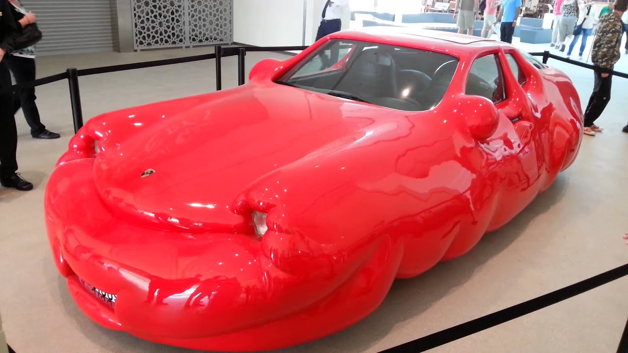 Fat Porsche at Manarat Al Saadiyat Abu Dhabi - YouTube
