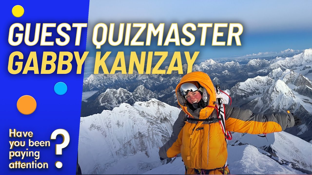 Guest Quizmaster Gabby Kanizay | Have You Been Paying Attention? - YouTube
