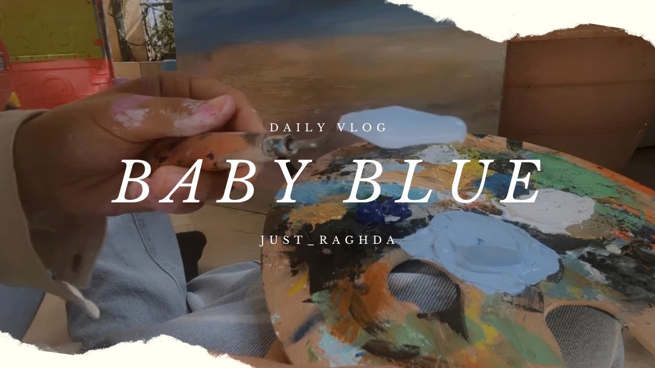 Make baby blue with me 💙 - YouTube