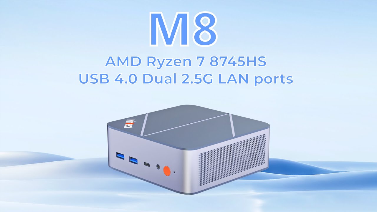 This Mini-PC Is little particular: Ninkear Mini PC M8! - YouTube