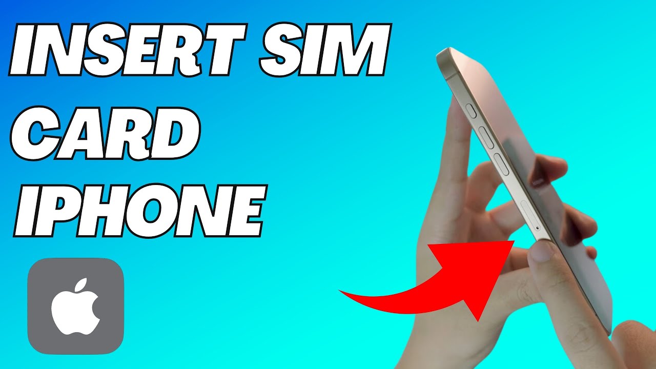 How To Insert SIM Card In IPhone 16 Pro/ Pro Max (EASY) - YouTube