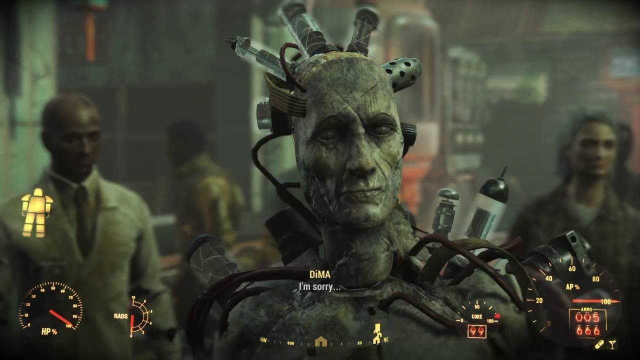 Fallout 4 Sobrevivência: O Julgamento de DiMA - YouTube