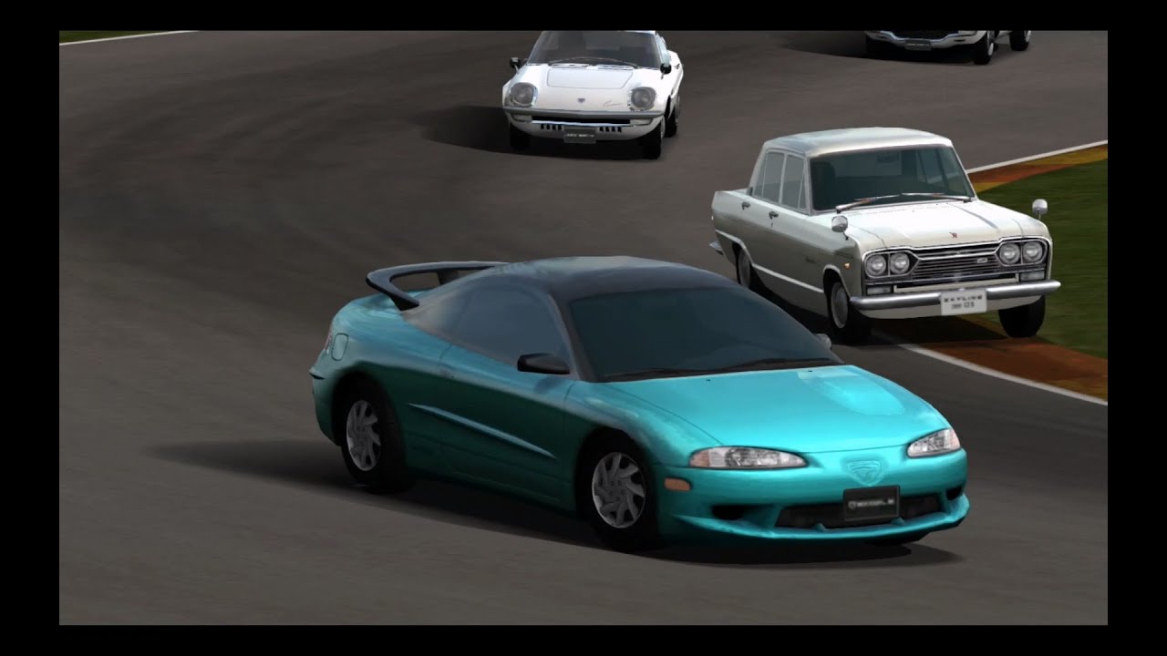 그란투리스모 PSP - 이글 Eagle Talon Esi '97 소개글 + 주행 영상 - YouTube