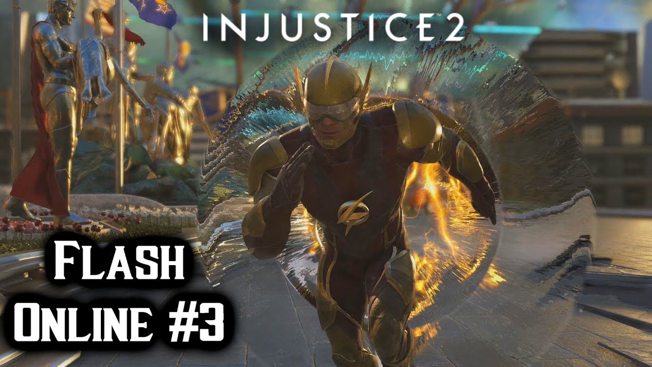 Injustice 2 the Flash gameplay - online player matches #3 - YouTube