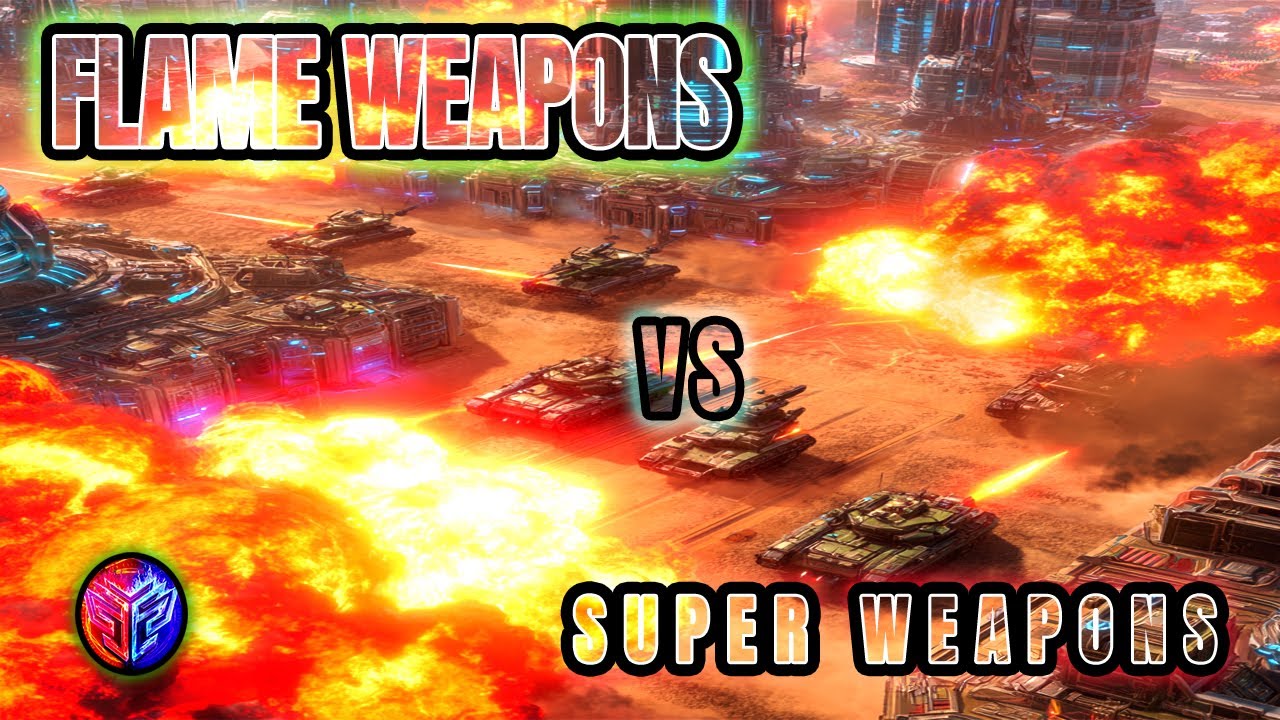 CHINA FLAME WEAPONS VS USA SUPER WEAPONS - YouTube