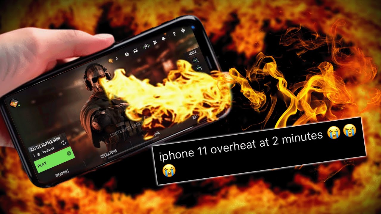 Warzone Mobile: iPhone Overheating Issues! - YouTube