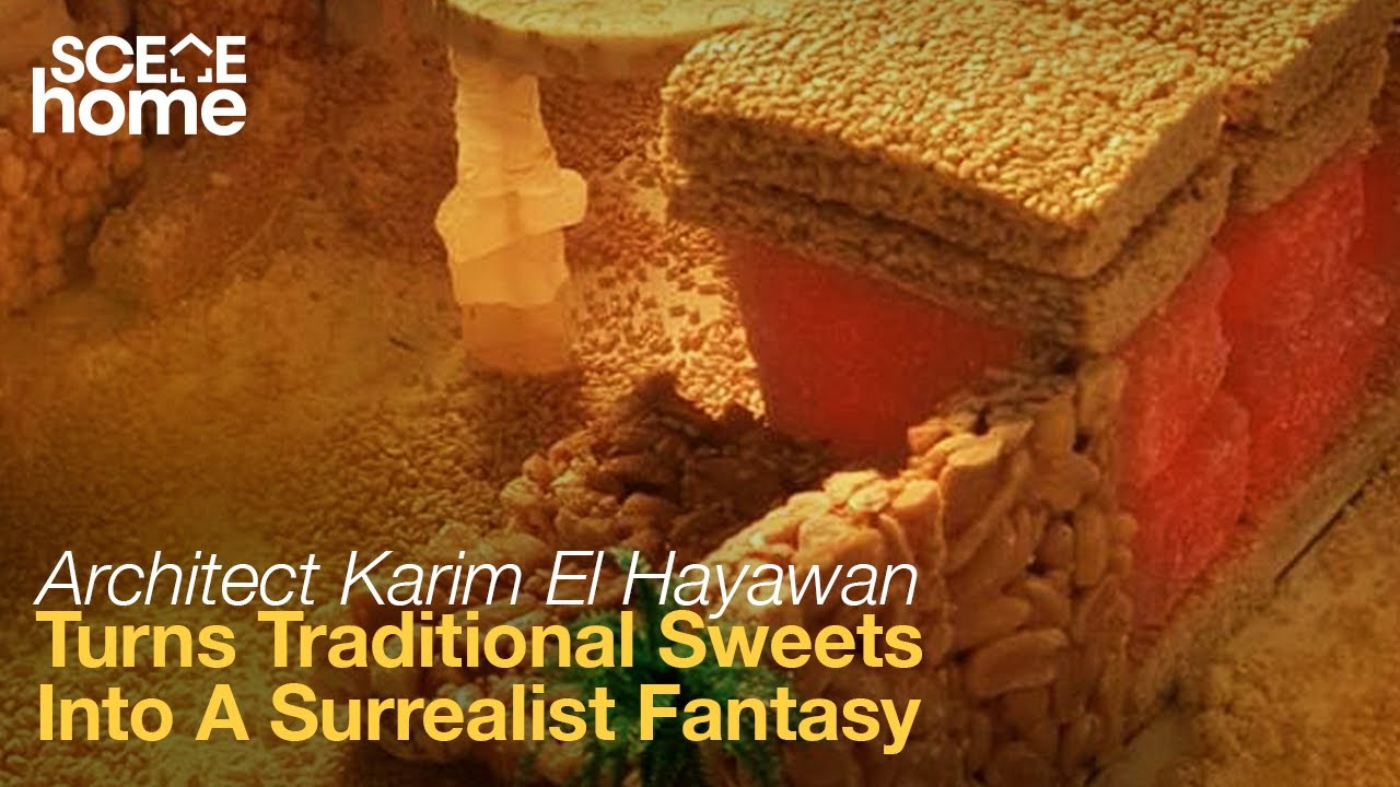 Architect Karim El Hayawan Creates an Old City Model Made of Sweets ...