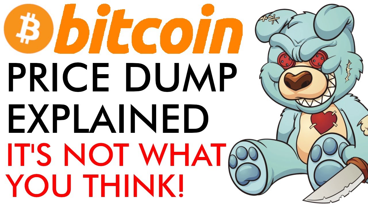 Bitcoin Price Dump Explained! It's Not What You Think! [Must Watch ...