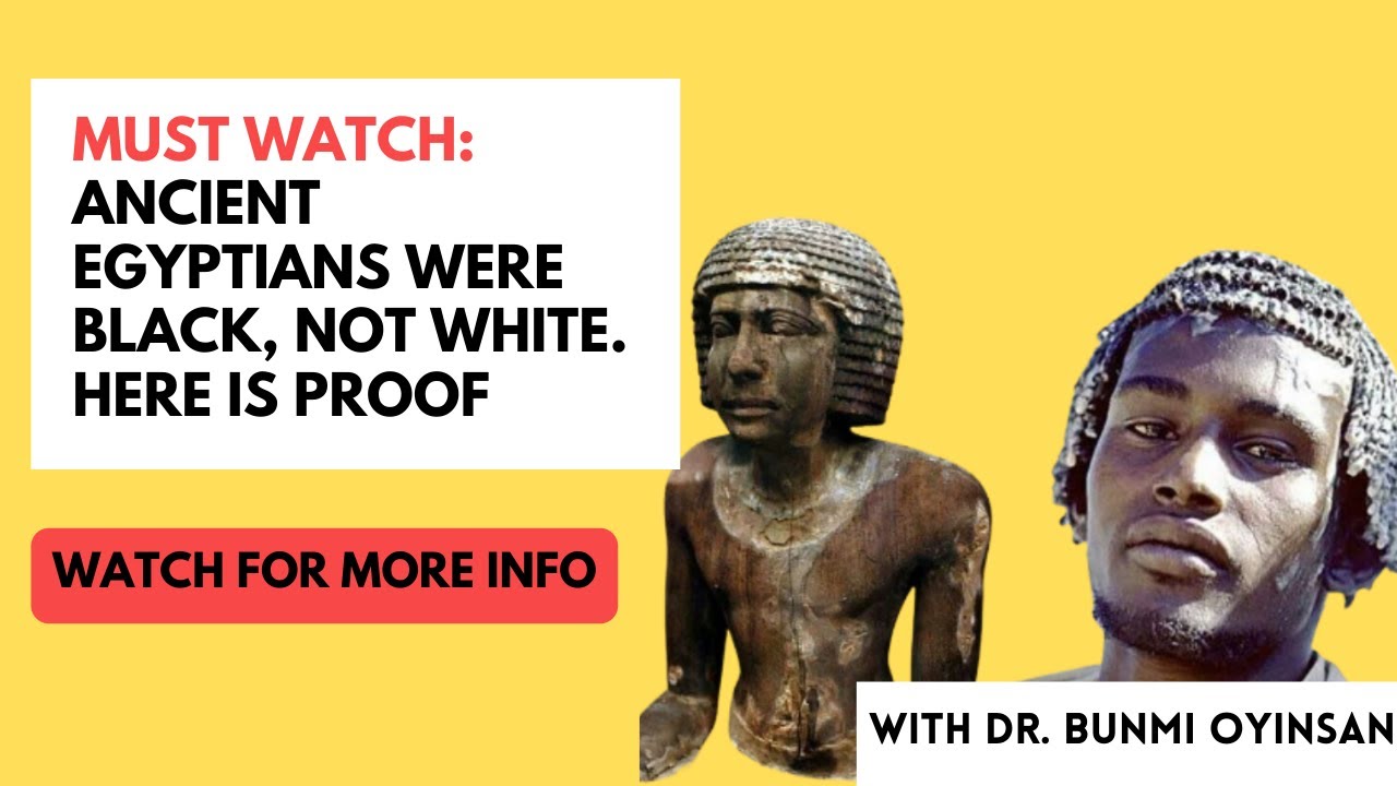 What is the proof that Ancient Egyptians Were Black not White ...