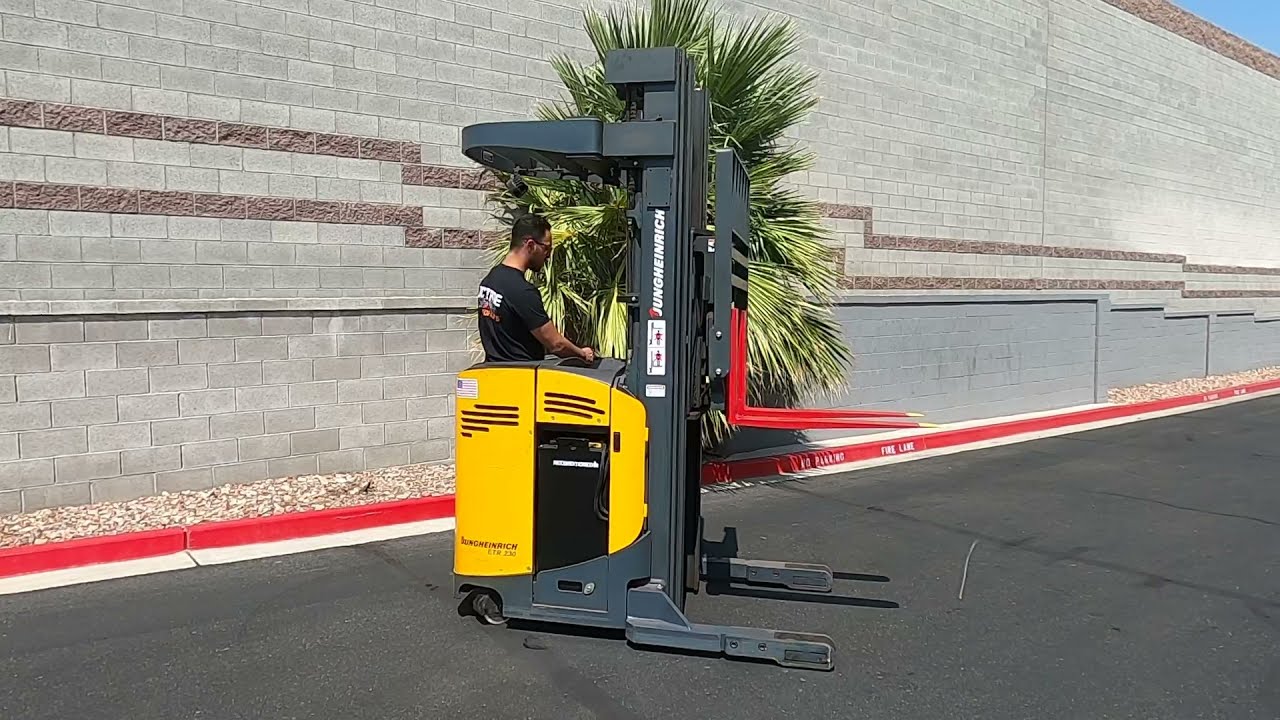 JUNGHEINRICH ETR230 3,000lb Electric #0043 - Forklift for Sale - YouTube