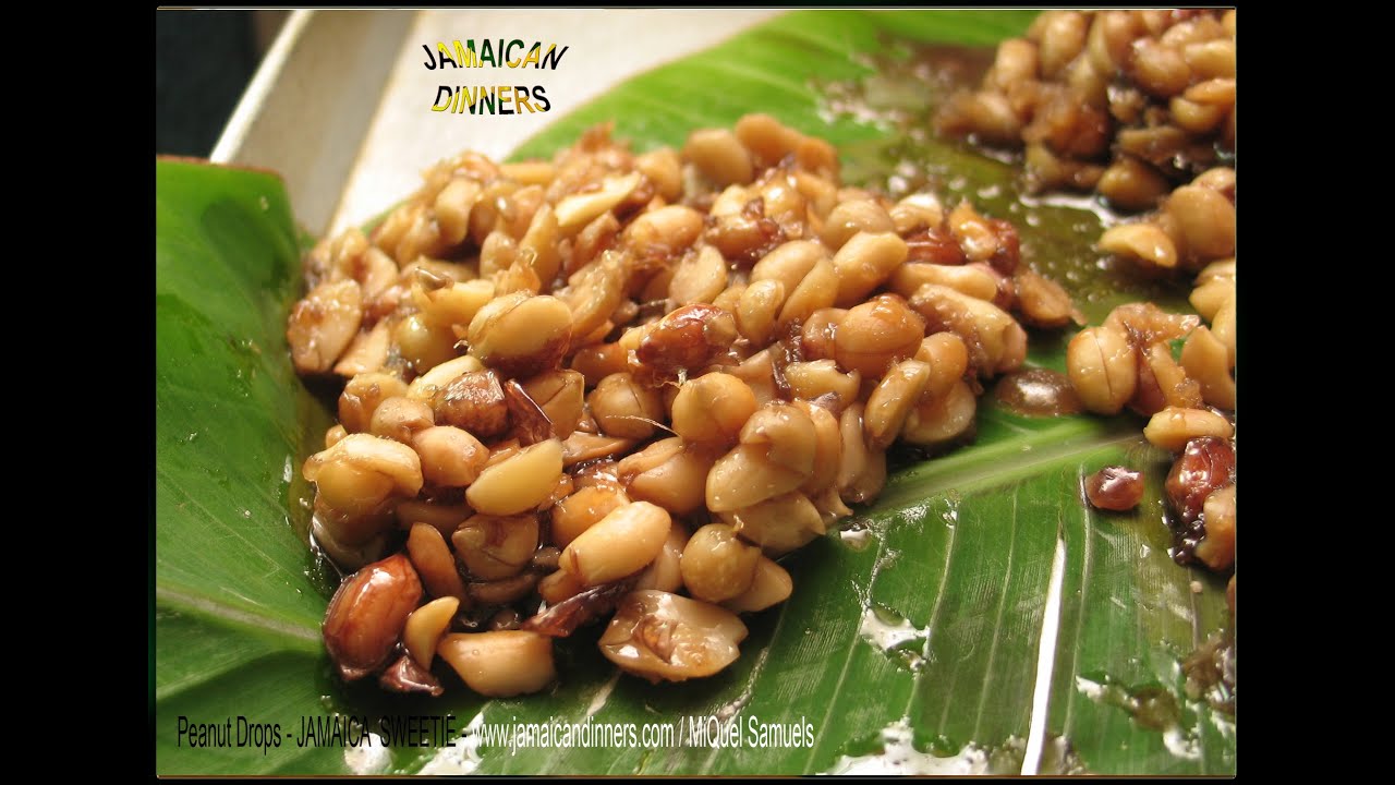 PEANUT DROPS, or Cake Recipe - YouTube