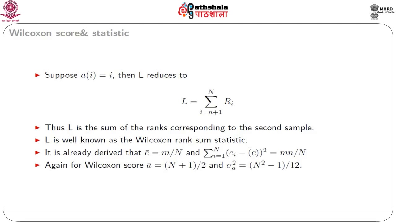 M-18. Linear rank statistics II - YouTube
