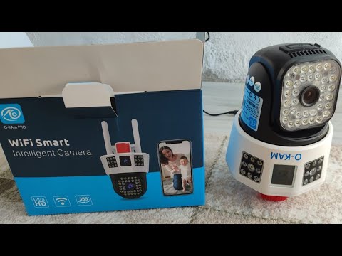 O-KAM-PRO Wifi, Alarm, Ses Alma ve Bircok Özellikli Güvenlik Kamerası Tanıtımı