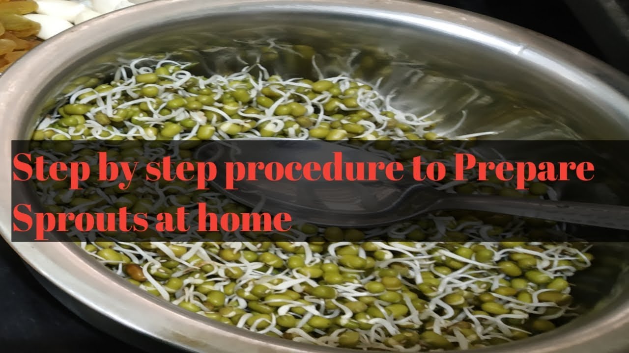 |How to prepare Sprouts at home easily| మొలకలు తయారీ విధానం|Easy ga ...