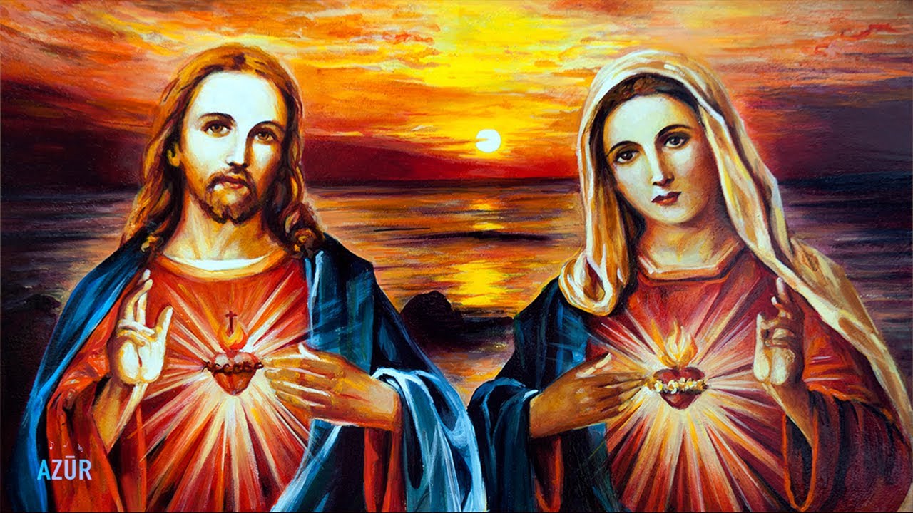 Jesus And Mary Healing You While You Sleep With Delta Waves | 432 Hz ...