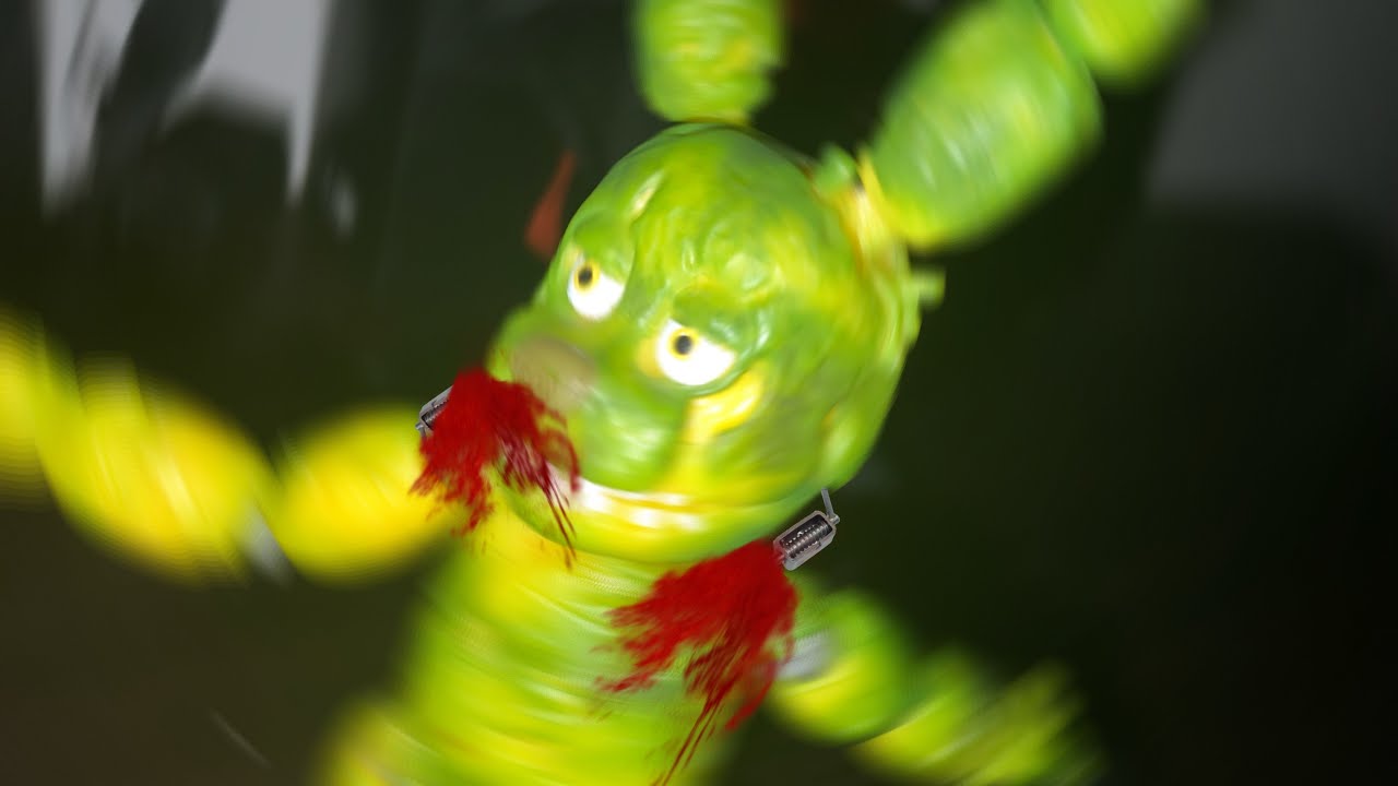 SPRINGLOCK FAILURE FROM FNAF 3 MINIGAME BUT STOPMOTON - YouTube