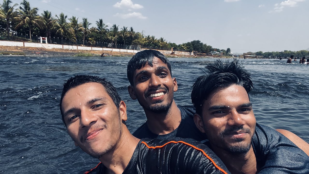 Khadavli river-full view and masti with friends 😜😁 - YouTube