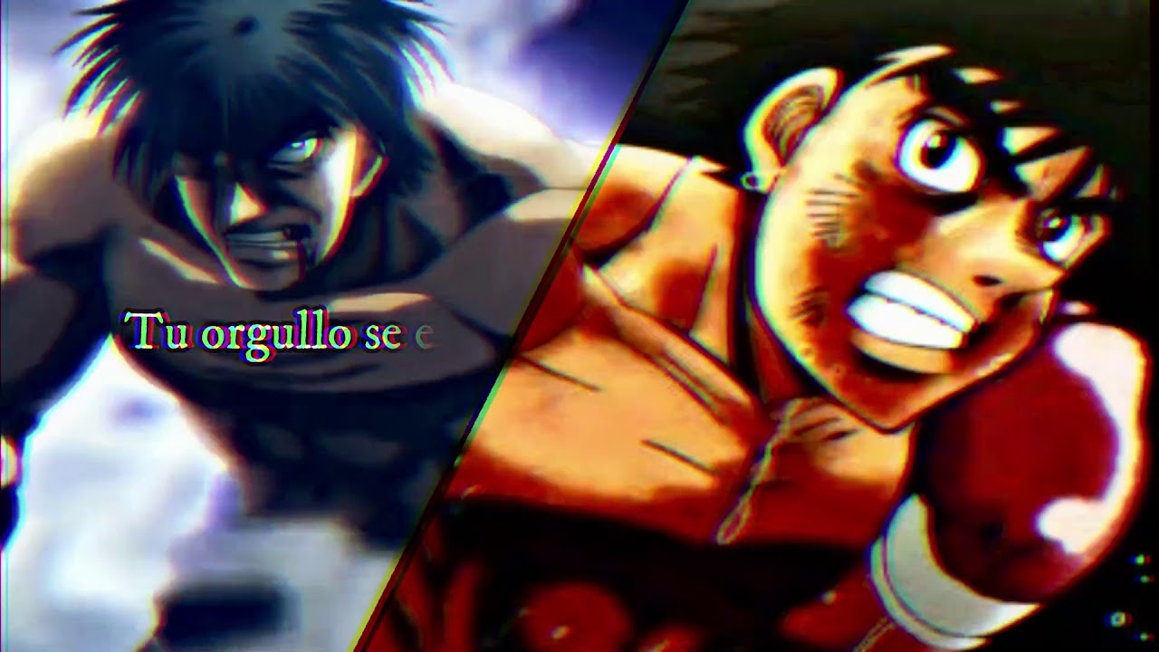 Weight of my pride (sub español)/ippo(vs)sawamura/takamura(vs)hawk ...