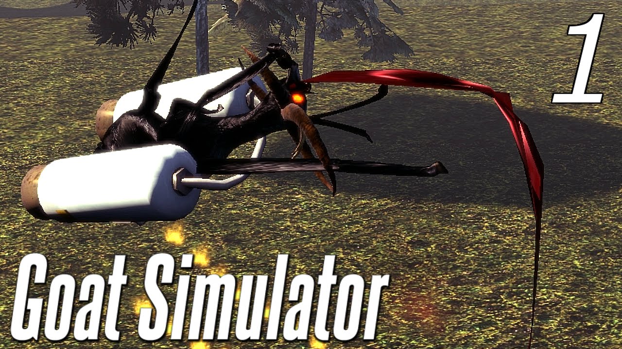 Goat Simulator - Part 1 - SATAN GOAT - YouTube