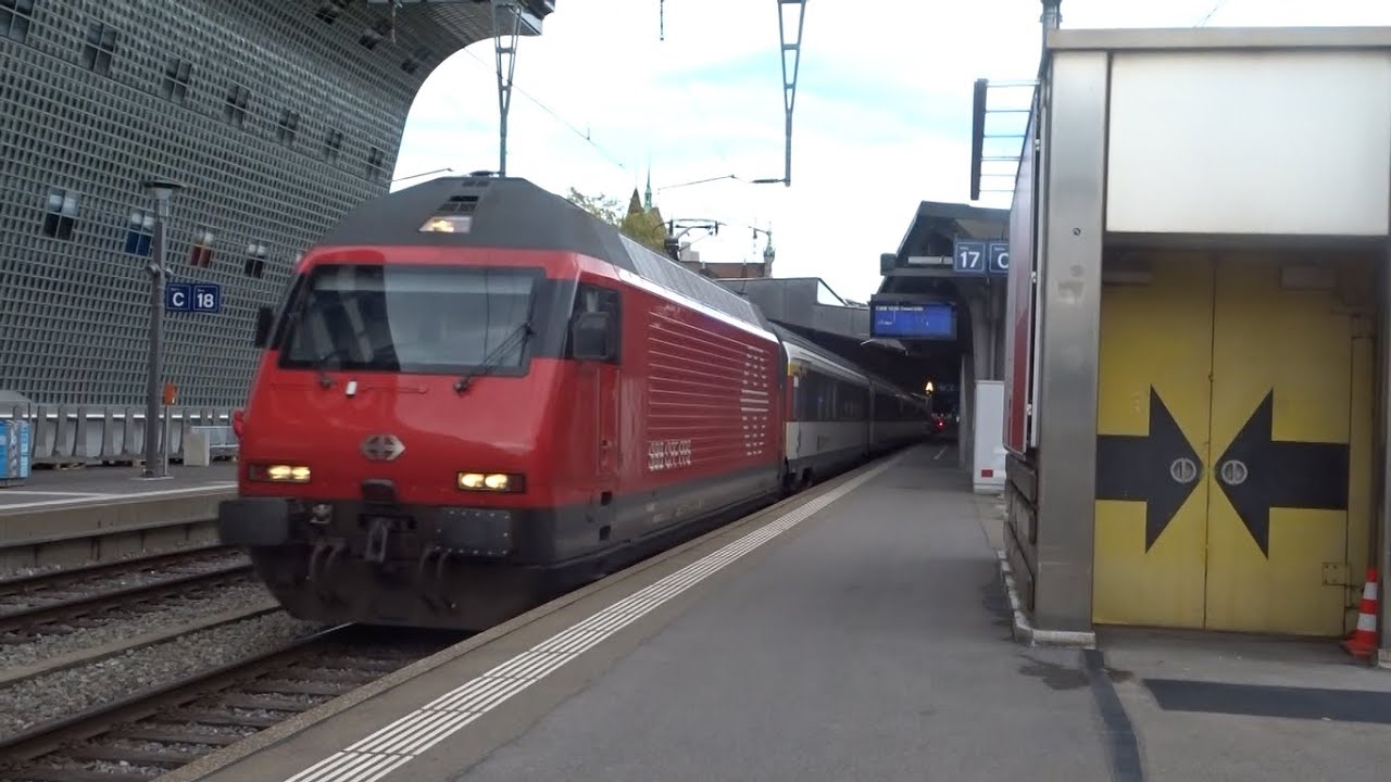 Abfahrt des IC3 nach Basel SBB am Zürich HB - YouTube