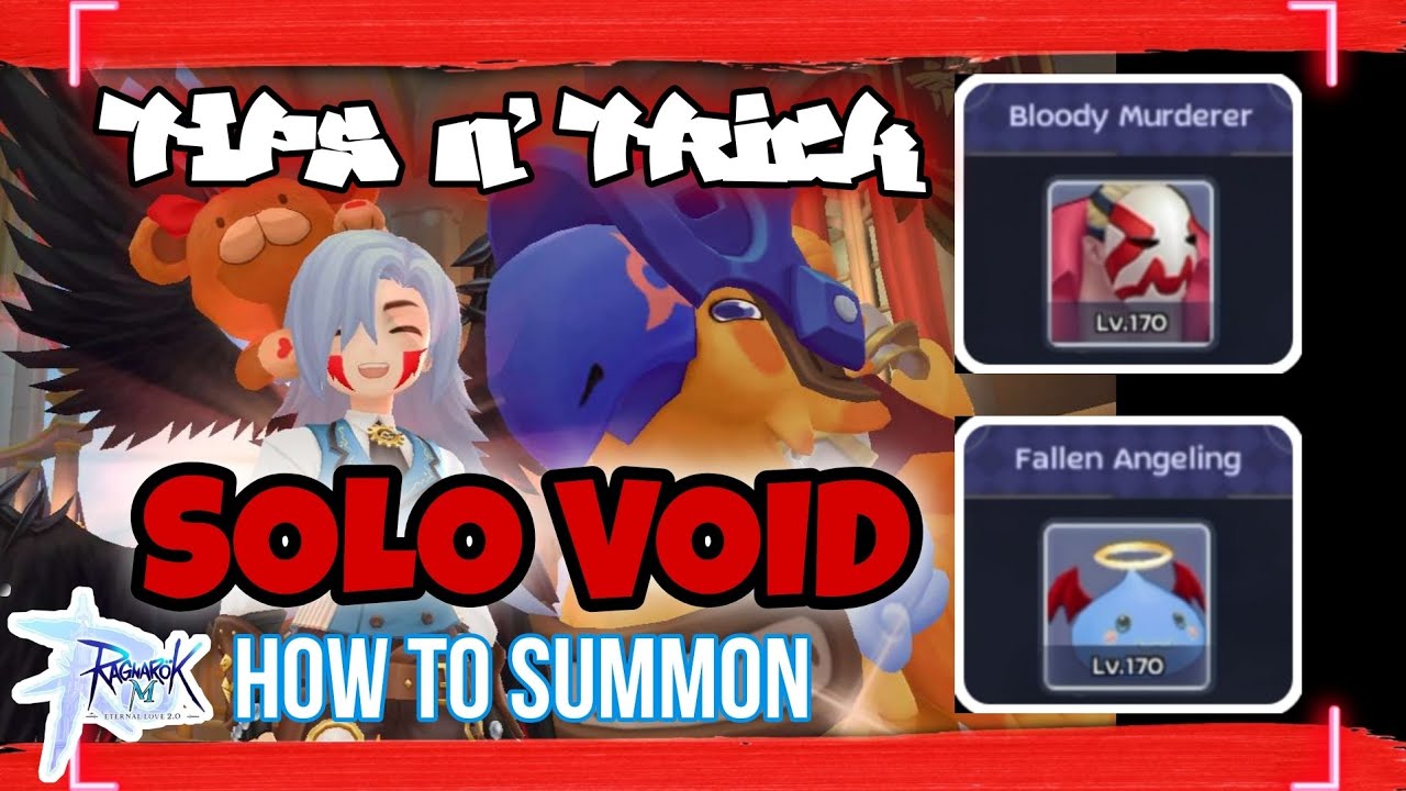 HOW TO SUMMON ( TIPS N' TRICK ) || SOLO VOID || @ojhansilent269 - YouTube