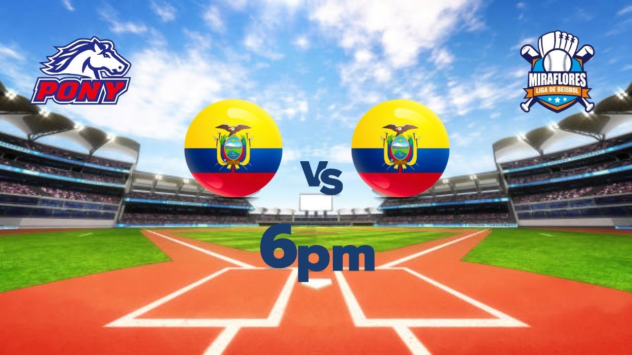 ECUADOR AZUL vs ECUADOR AMARILLO | PONY LEAGUE GGUAYAQUIL 2024 | CAMPO ...