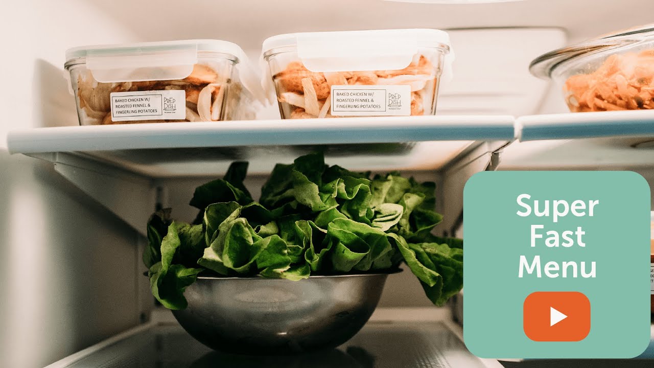 1 Hour Easy Meal Prep // Our Super Fast Menu - YouTube