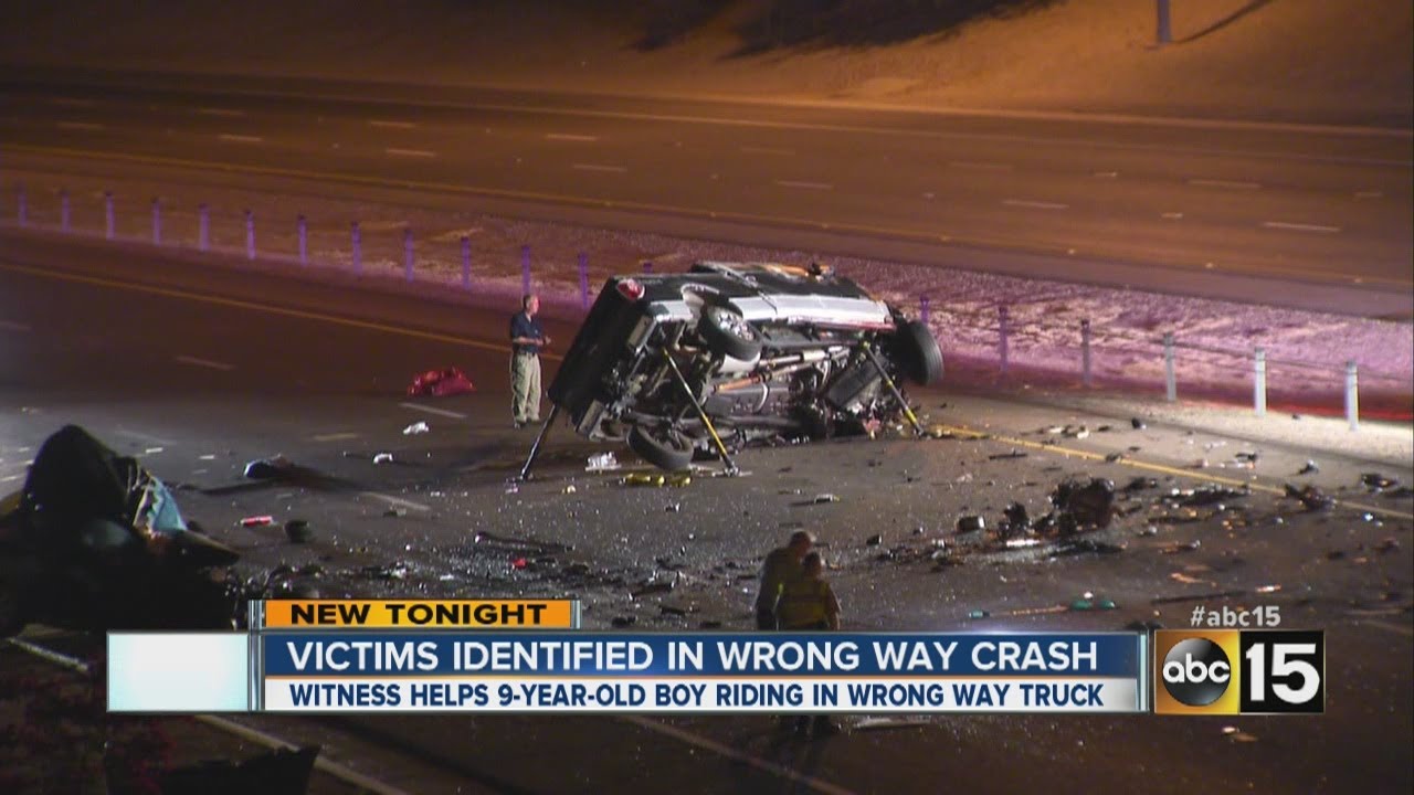 Victims, driver identified in deadly wrong-way crash - YouTube