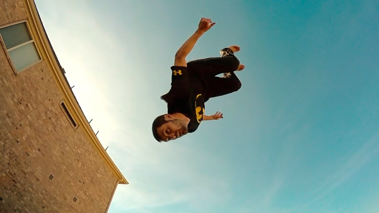 GoPro Hero 4: Trampoline Flips - YouTube
