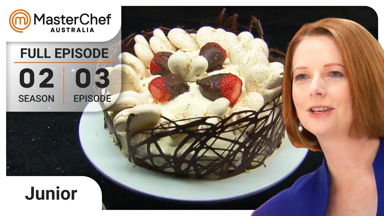 Baking & Pasta Showdown | MasterChef Australia Junior | S02 EP03 - YouTube