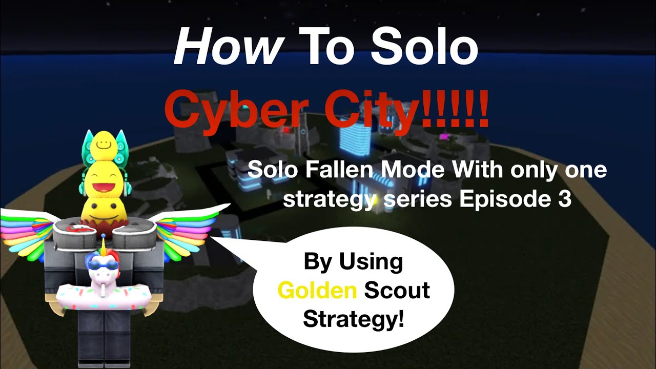 How to Solo Cyber City | TDS - YouTube