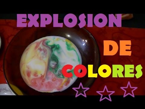 Experimento, explosión de Colores (psicodelico) - Explosion of Colors ...