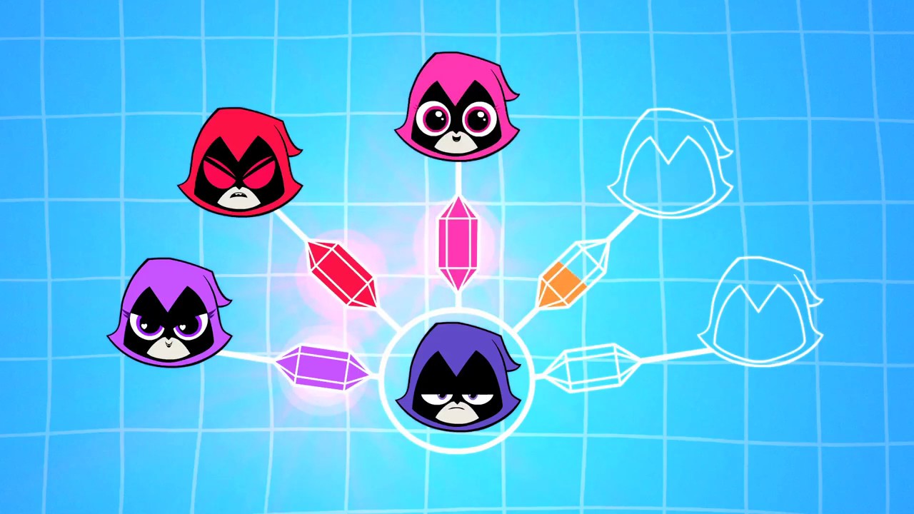 Teen Titans Go! Colors Of Raven - YouTube