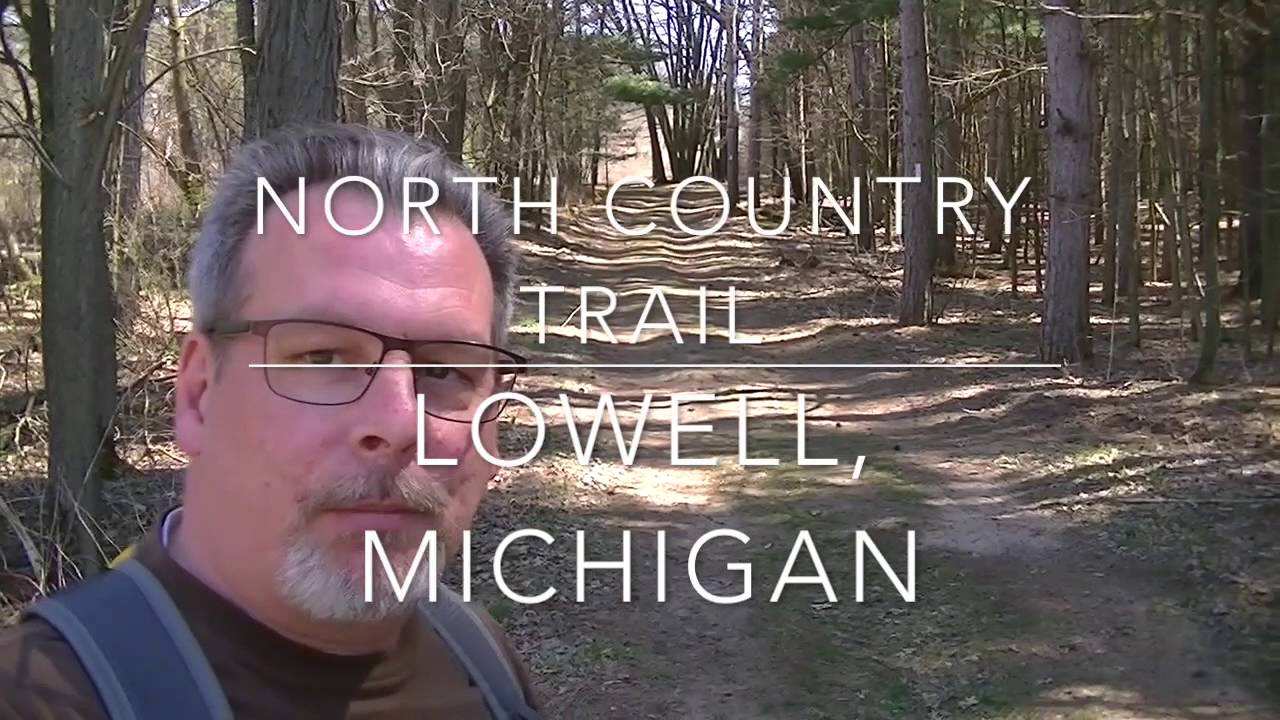North Country Trail NCT Day Hike near Lowell, MI - YouTube