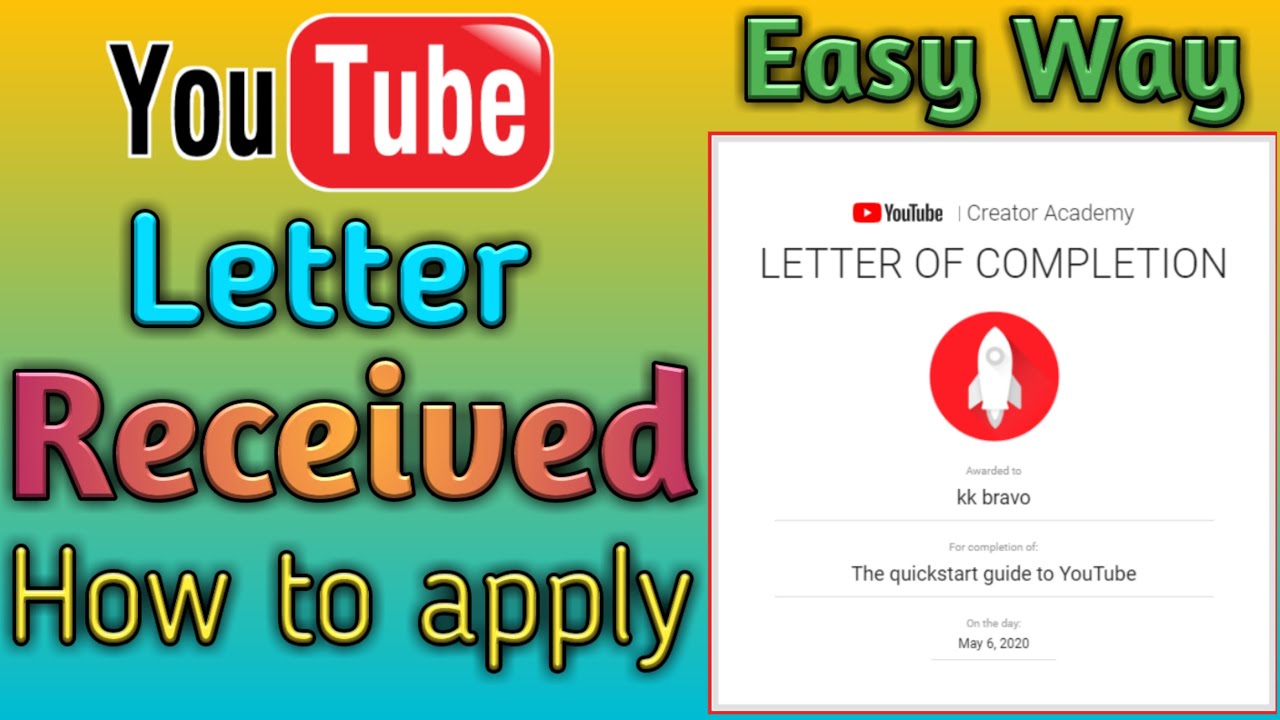 Youtube Creator Academy Certificate Free in 2020 | How to Get | KK ...