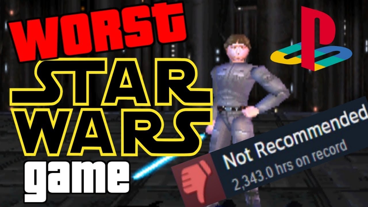 THE WORST STAR WARS GAME EVER MADE!! - YouTube