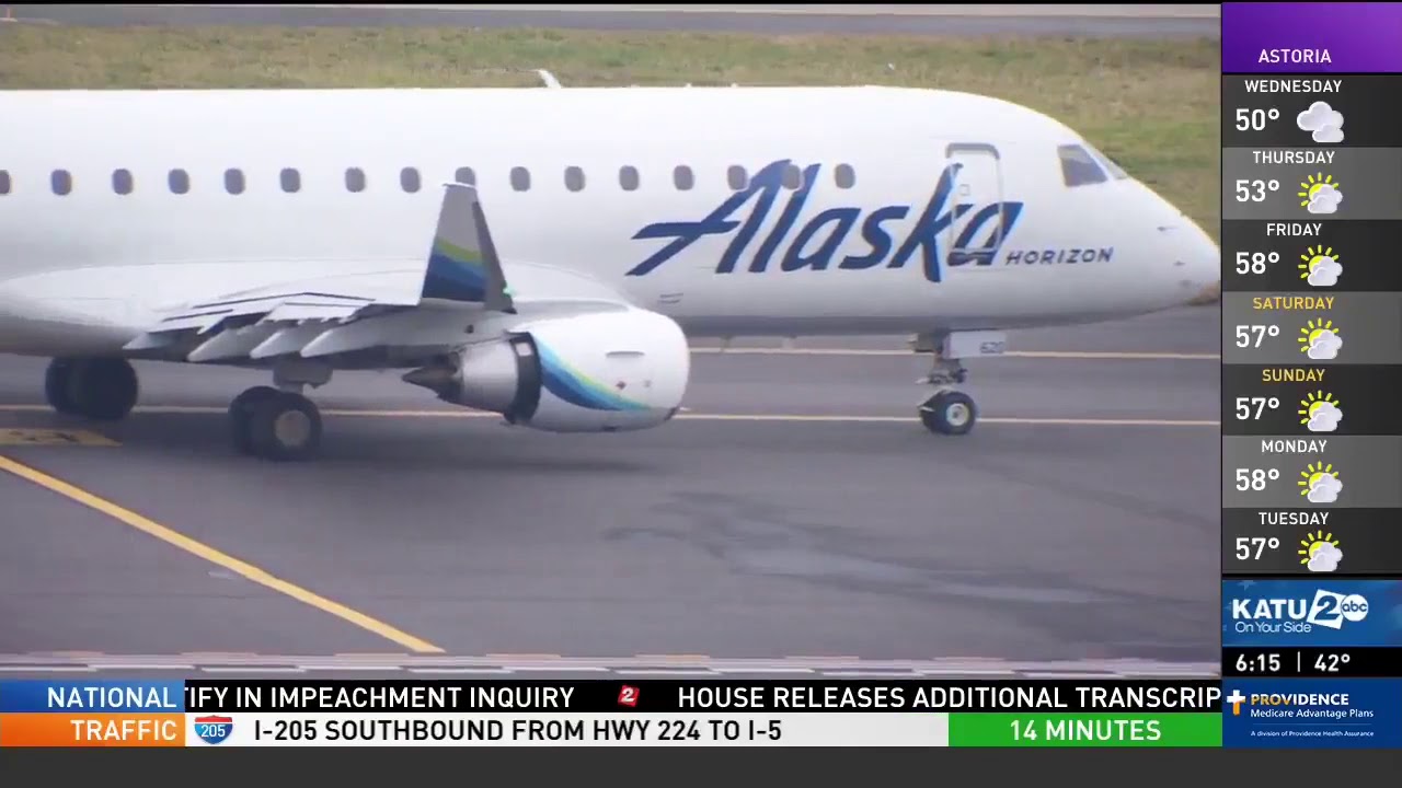 ABC KATU 2 News: Horizon Flight Attendants Demonstrating at PDX - YouTube